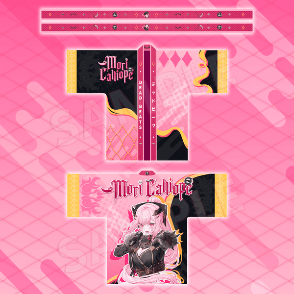 [Pre-Order] Unofficial Calliope Fan Happi Coat – Oshi Moshi